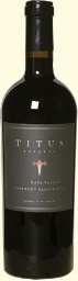 2003 Titus Cabernet Sauvignon Reserve, USA, California, Napa Valley ...