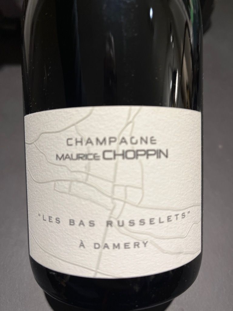 NV Maurice Choppin Champagne Les Bas Russelets Extra Brut, France ...