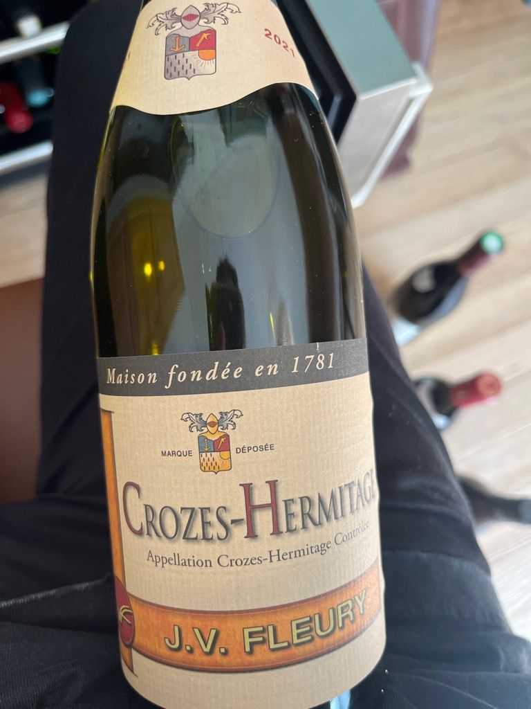2024 J. Vidal-Fleury Crozes-Hermitage Blanc, France, Rhône, Northern ...
