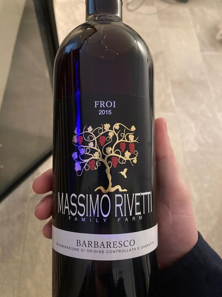 2015 Massimo Rivetti Barbaresco Froi, Italy, Piedmont, Langhe ...