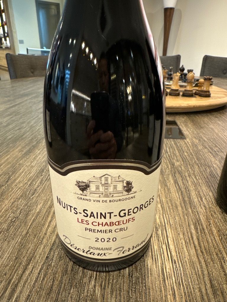 2022 Domaine Désertaux-Ferrand Nuits St. Georges 1er Cru Les Saints ...