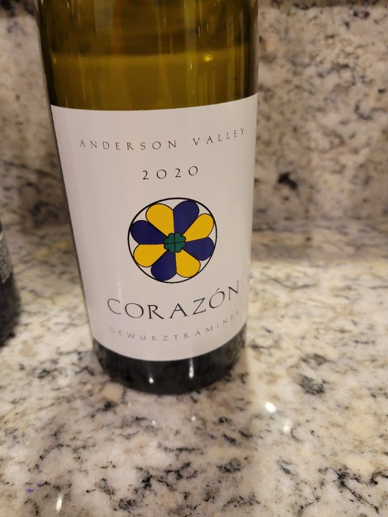 2020 Corison Gewürztraminer Corazón, USA, California, North Coast ...
