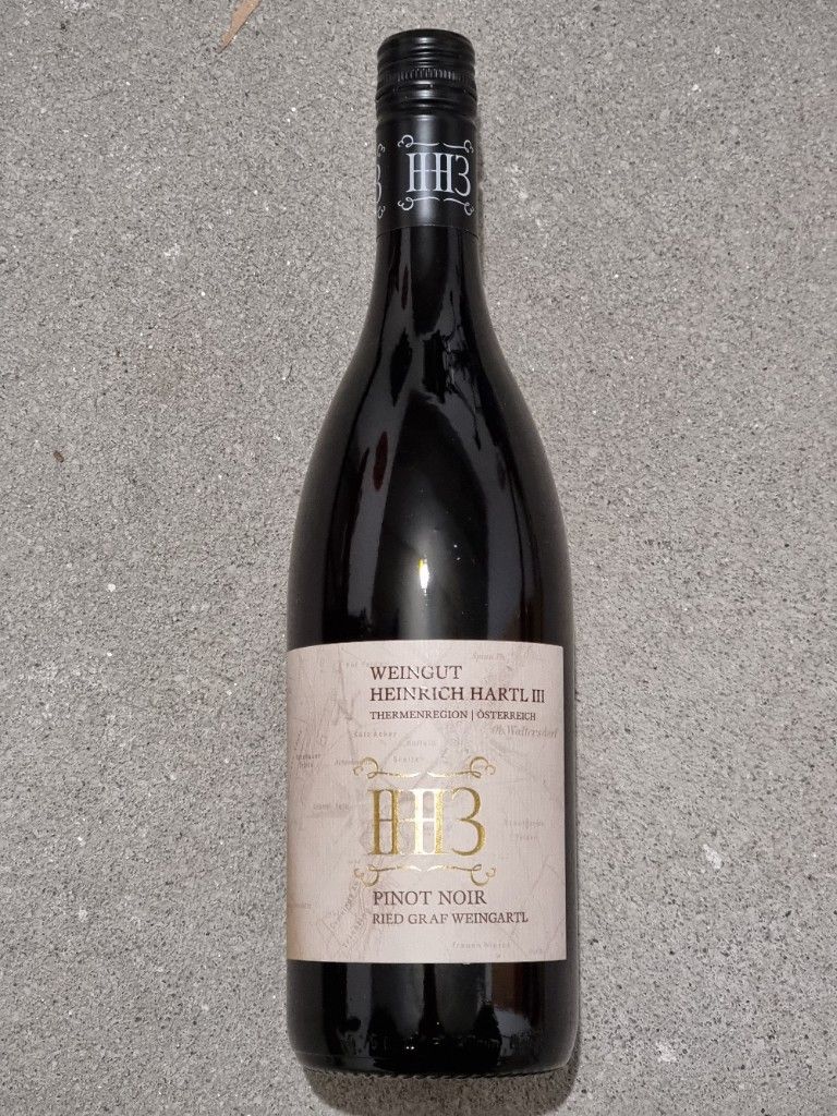 2018 Heinrich Hartl Pinot Noir Graf Weingartl, Austria ...