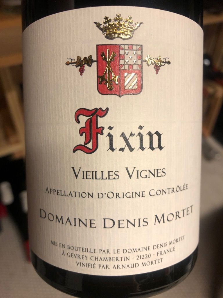 2018 Domaine Denis Mortet Fixin Vieilles Vignes, France, Burgundy, Côte ...