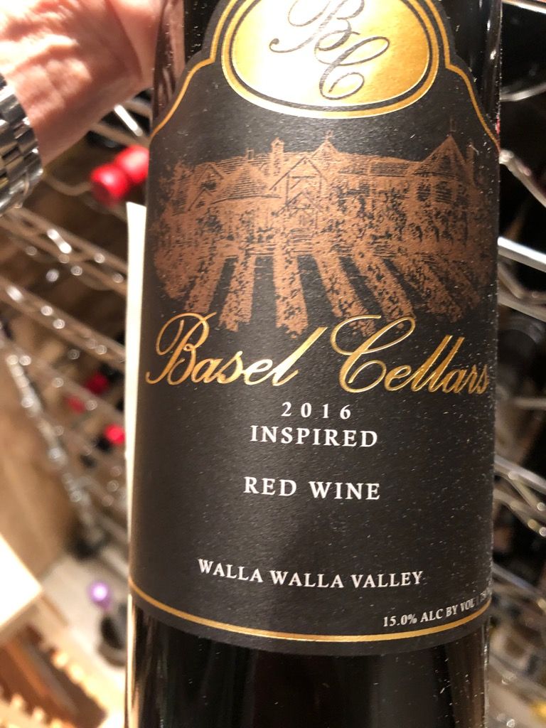 2016 Basel Cellars Inspired, USA, Washington, Columbia Valley ...