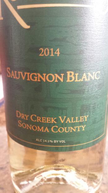 2013 Keating Sauvignon Blanc, USA, California, Sonoma County, Dry Creek ...