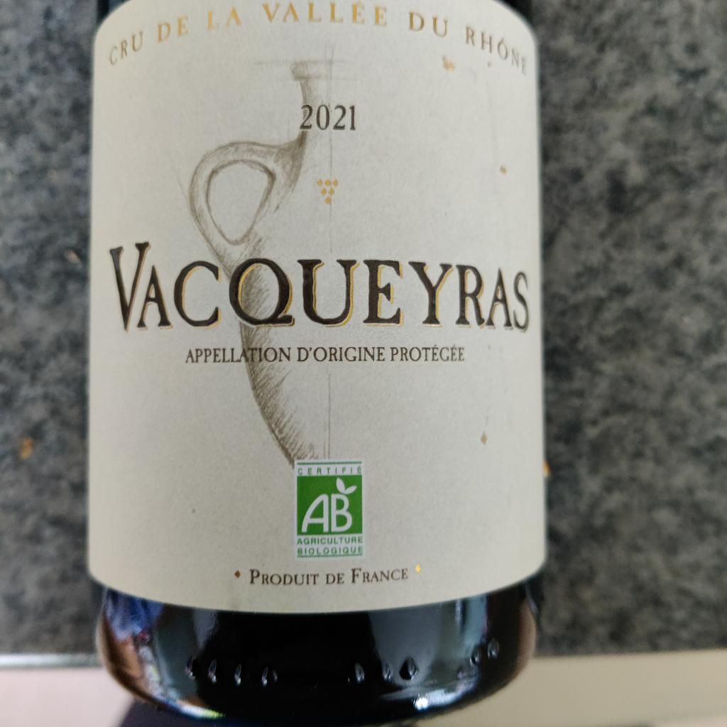 2021 Lidl Vacqueyras, France, Rhône, Southern Rhône, Vacqueyras ...
