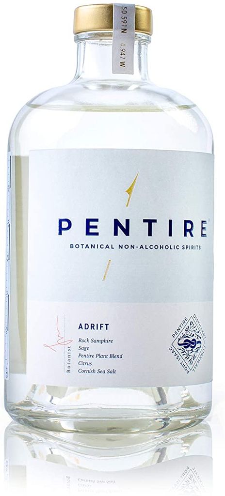 NV Pentire Distilling Company Pentire Adrift , Botanical Non Alcoholic ...