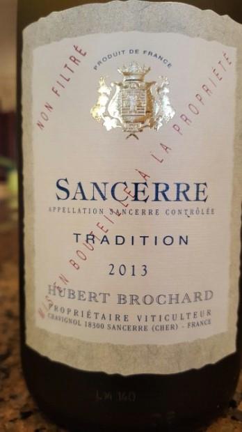 2008 Hubert Brochard Sancerre Non Filtré, France, Loire Valley, Upper ...