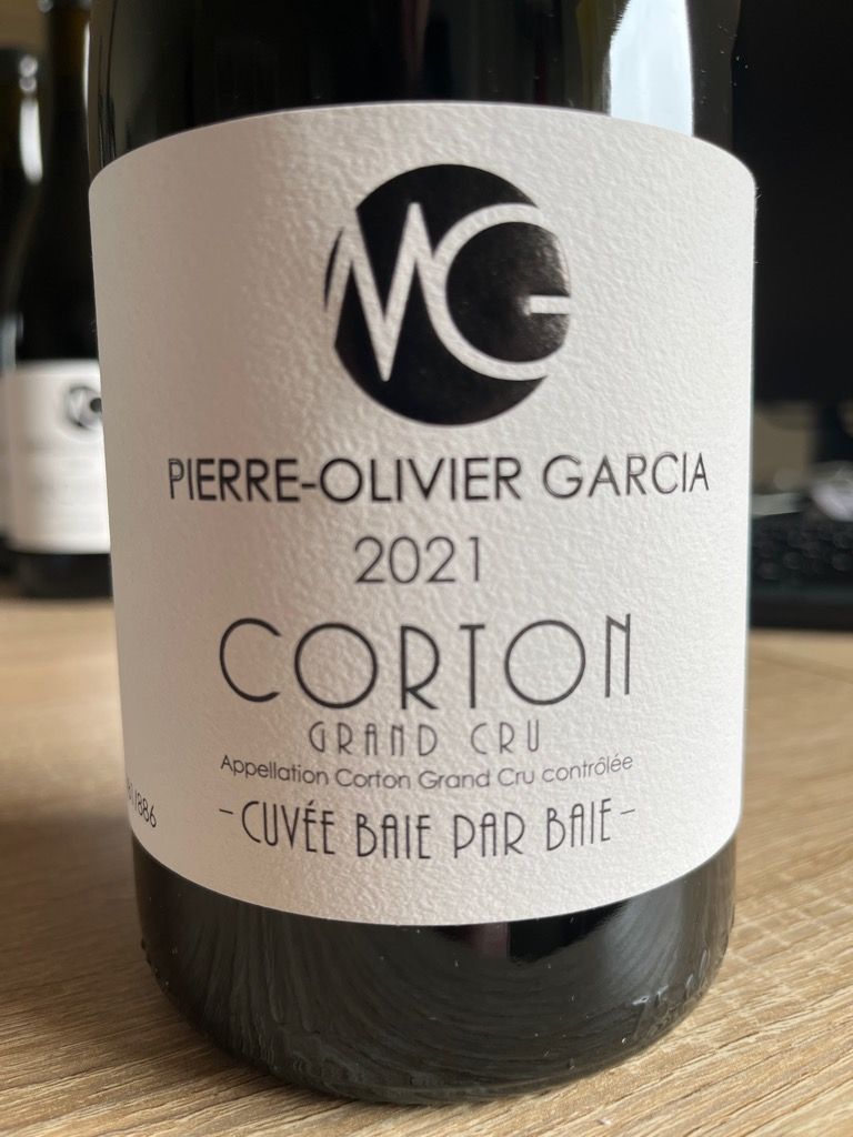 2021 Pierre-Olivier Garcia Corton “Cuvée Baie Par Baie”, France ...