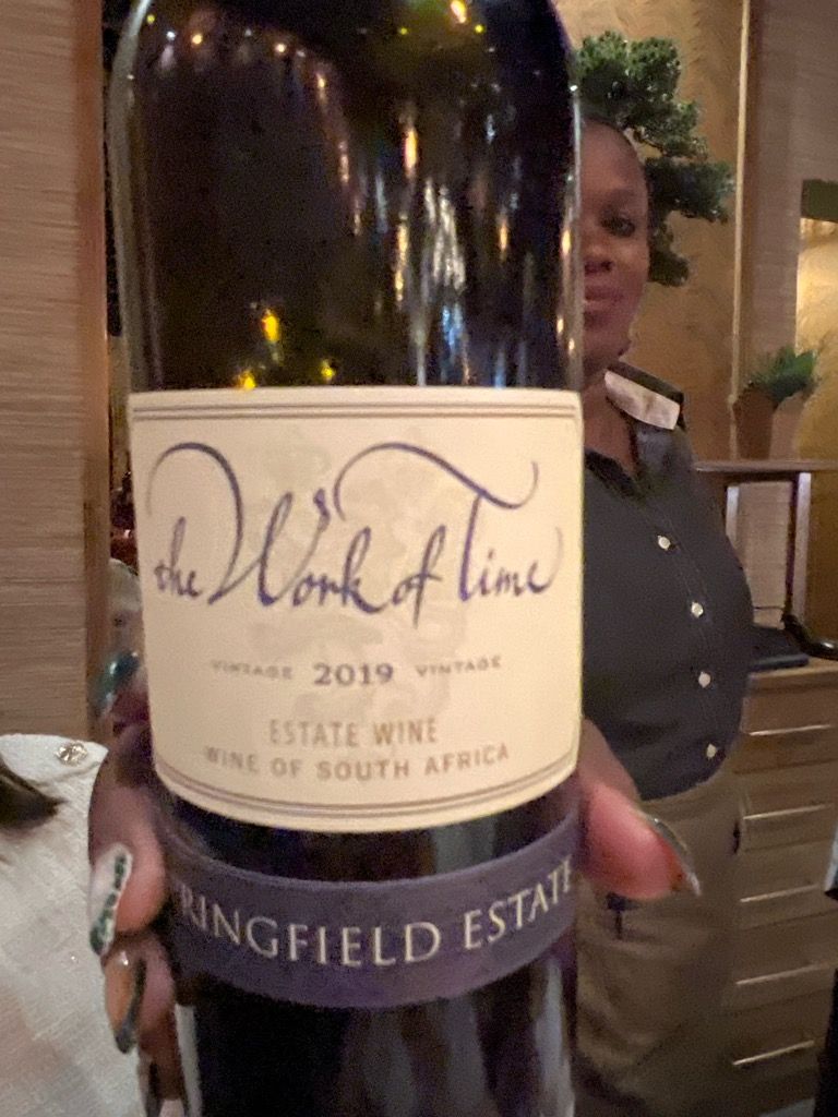 2019 Springfield Estate The Work of Time, South Africa, Breede River ...