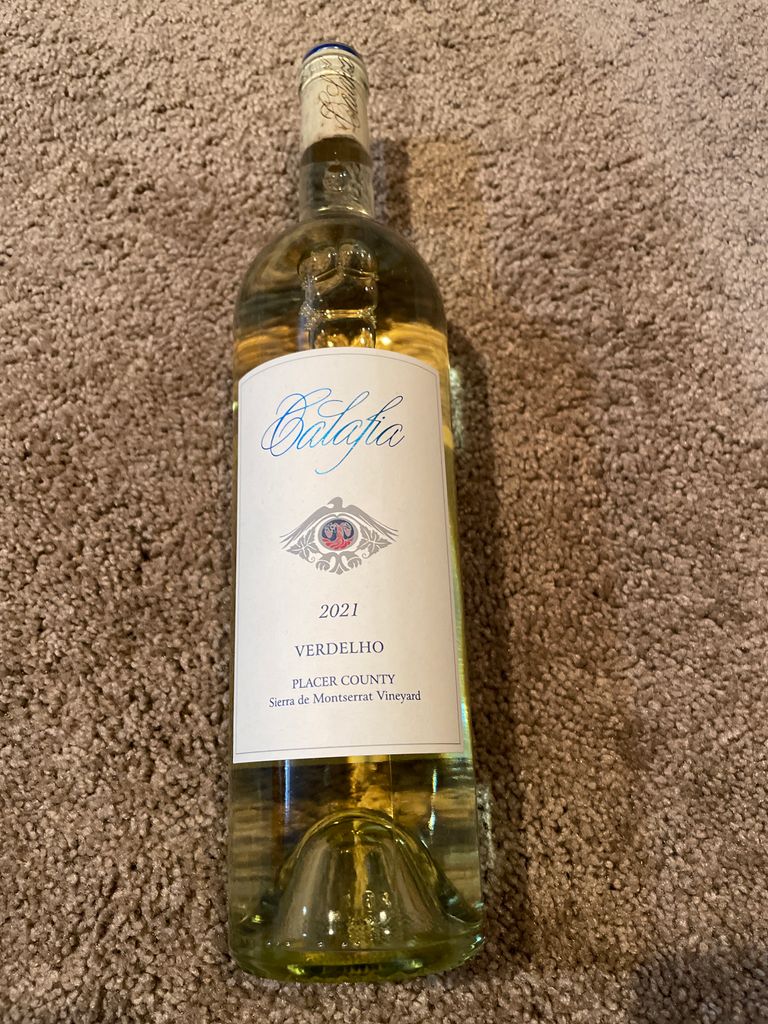 2022 Calafia Verdelho Placer county, USA, California - CellarTracker