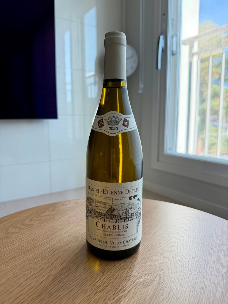 2020 Daniel-Etienne Defaix Chablis Vieilles Vignes du Vieux Chateau ...