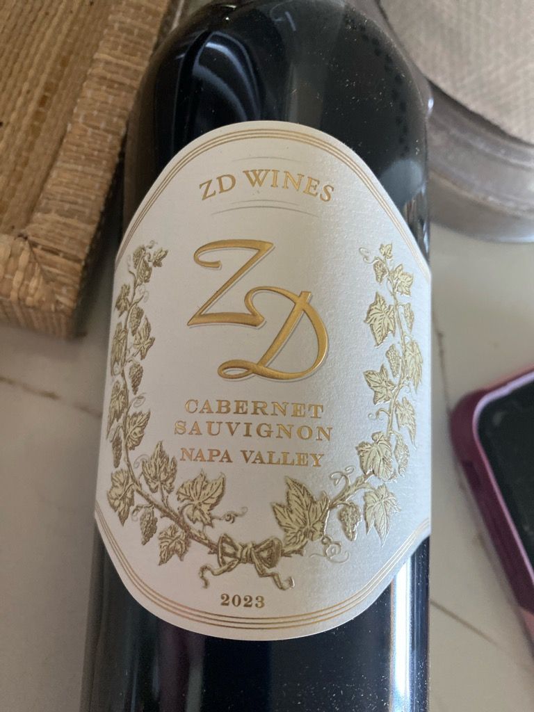 2023 ZD Wines Cabernet Sauvignon, USA, California, Napa Valley ...