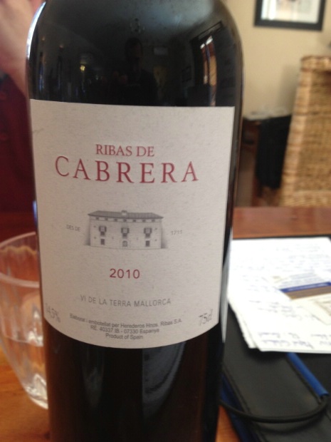2010 Bodegas Herederos Ribas Ribas de Cabrera, Spain, Balearic Islands ...