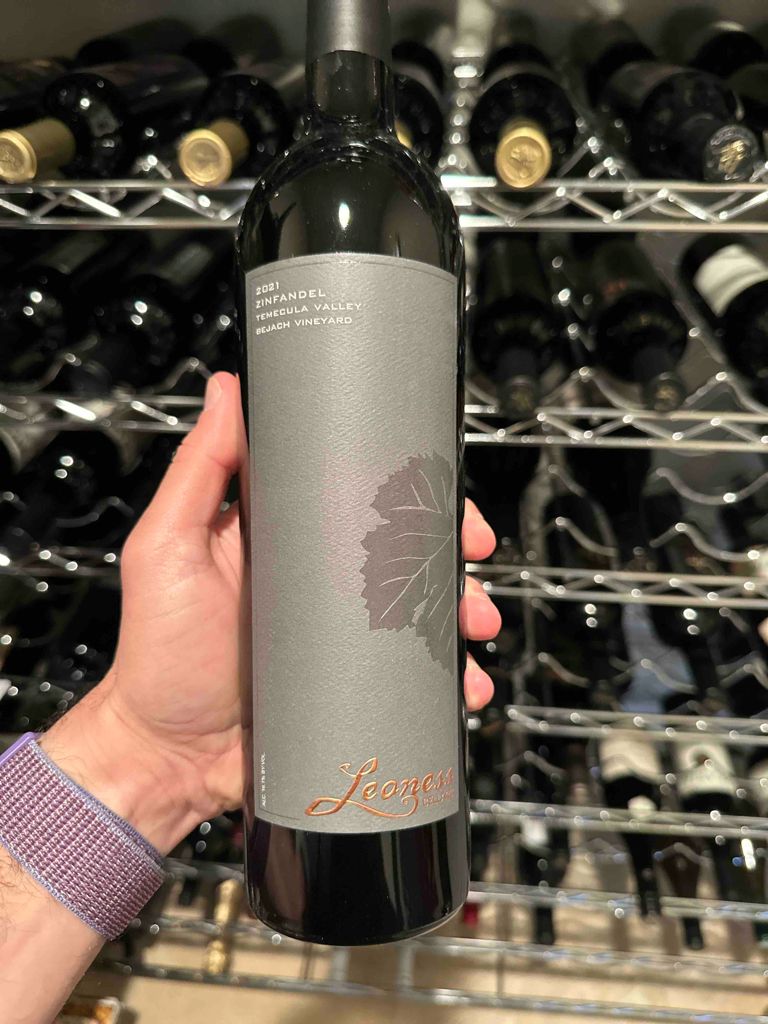 2022 Leoness Cellars Zinfandel Vineyard Selection Series Bejach ...