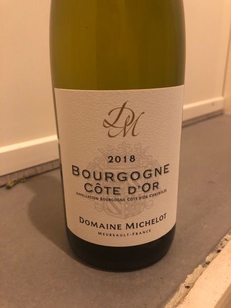 2018 Domaine Michelot Bourgogne Côte d'Or, France, Burgundy, Bourgogne ...