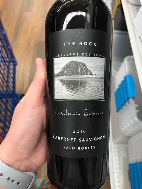2016 The Rock Cabernet Sauvignon Vinifera, USA, California, Central ...