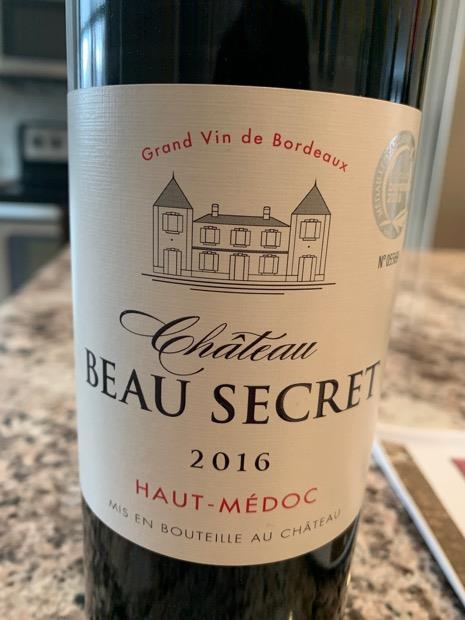 2018 Château Beau Secret, France, Bordeaux, Médoc, Haut-Médoc ...