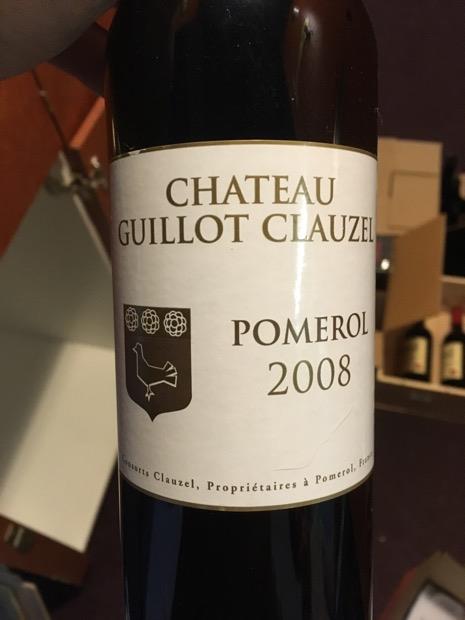 2008 Château Guillot Clauzel, France, Bordeaux, Libournais, Pomerol - CellarTracker