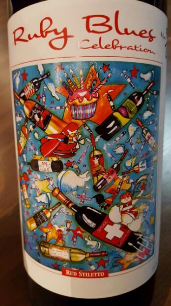 2010 Ruby Blues (Ruby Tuesday) Winery Red Stiletto, Canada, British ...