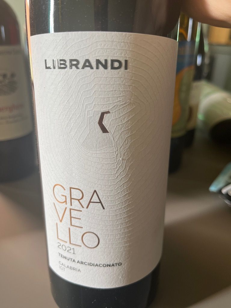 2021 Librandi Gravello, Italy, Calabria, Val di Neto - CellarTracker