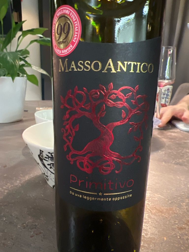 2023 Masso Antico Primitivo Appassito, Italy, Puglia, Salento IGT ...