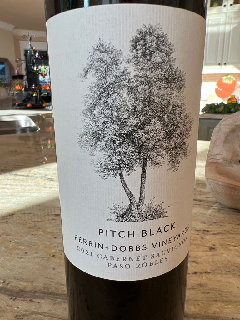 2021 Perrin Dobbs Vineyard Cabernet Sauvignon Pitch Black, USA ...