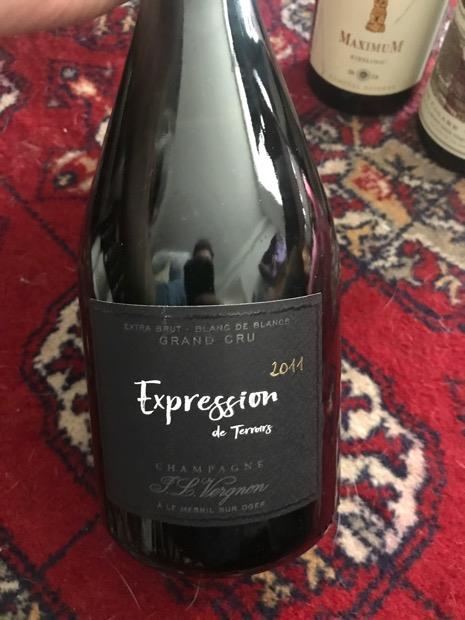 2011 J.L. Vergnon Expression, France, Champagne, Champagne Grand Cru ...