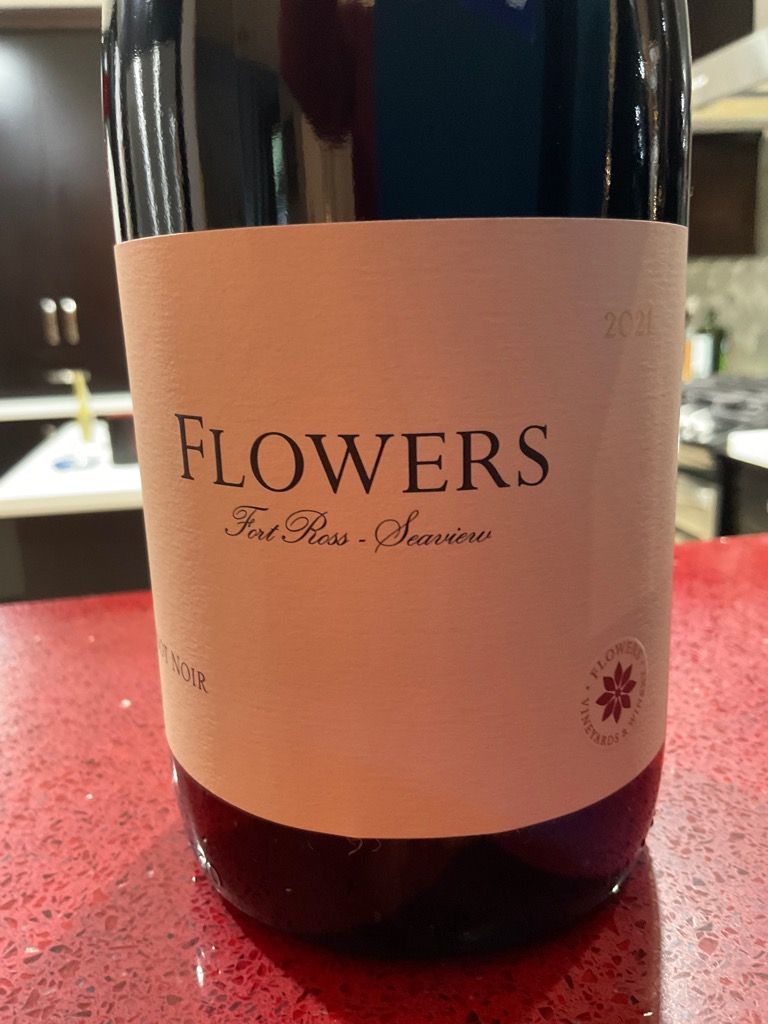 2021 Flowers Pinot Noir Fort Ross - Seaview, USA, California, Sonoma ...