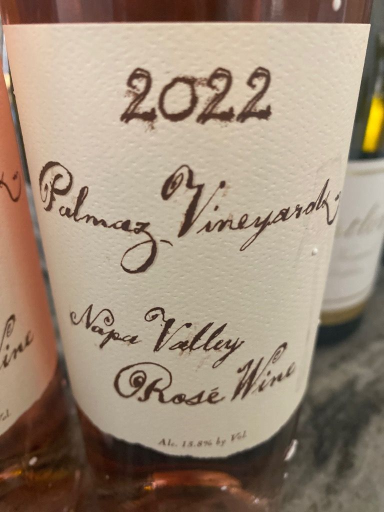 2022 Palmaz Vineyards Rosé, USA, California, Napa Valley - CellarTracker