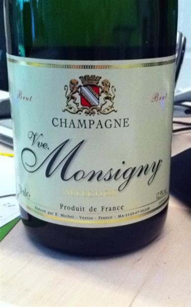 NV E. Michel Champagne Brut Vve Monsigny, France, Champagne - CellarTracker