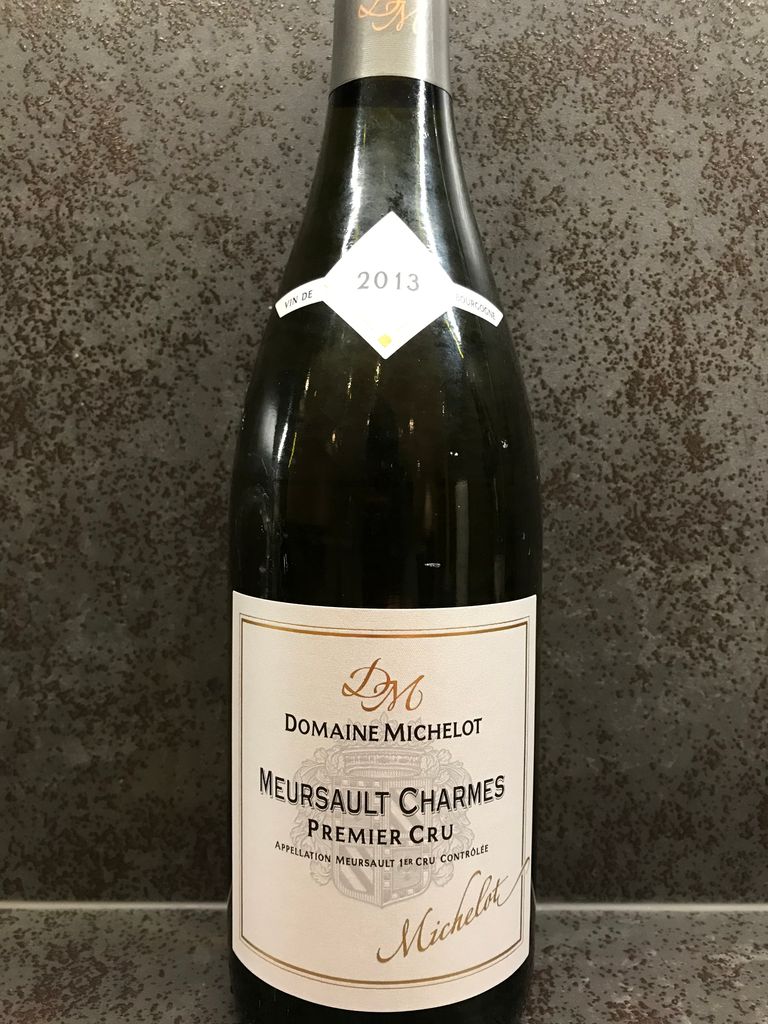 2013 Domaine Michelot Meursault 1er Cru Charmes, France, Burgundy, Côte ...