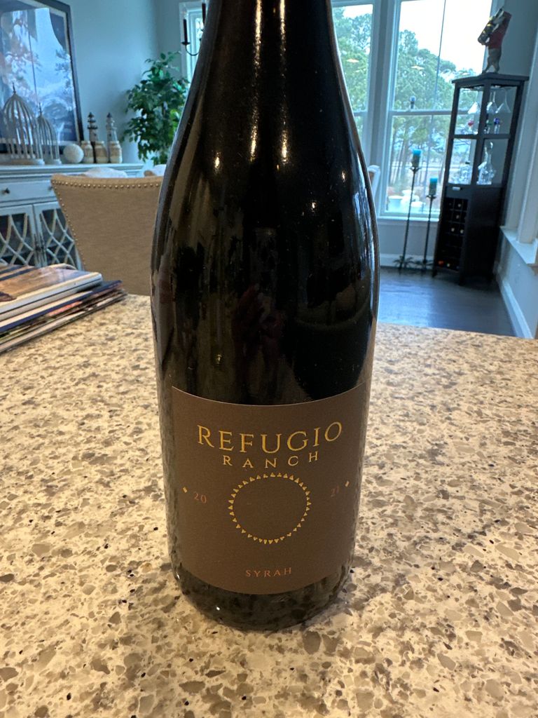 2021 Refugio Ranch Syrah, USA, California, Central Coast, Santa Ynez ...
