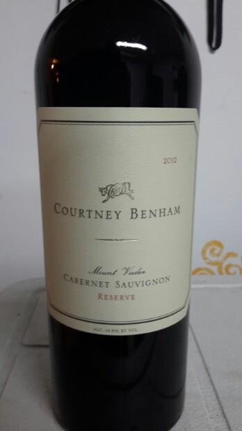 2018 Courtney Benham Cabernet Sauvignon Reserve Mt. Veeder, USA ...