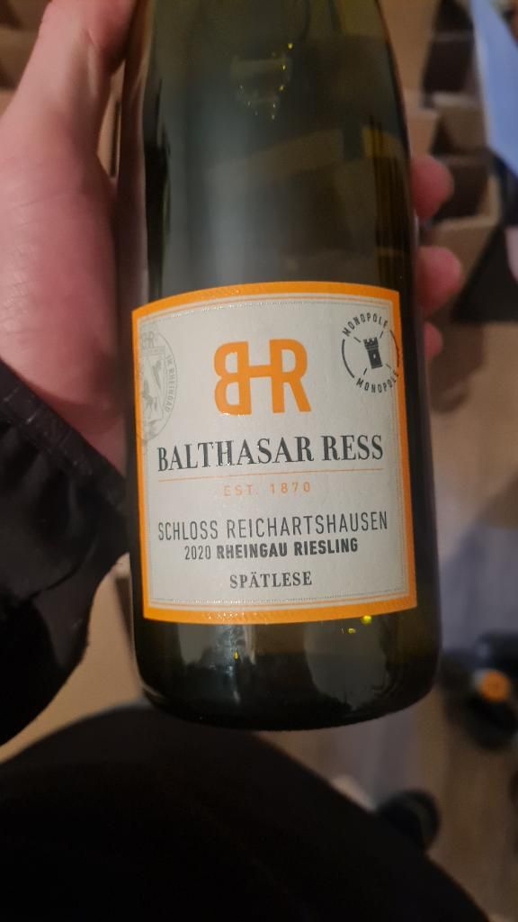 2020 Balthasar Ress Schloss Reichartshausen Riesling Spätlese, Germany ...