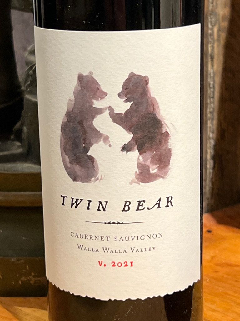 2021 Pursued by Bear Cabernet Sauvignon Twin Bear, USA, Washington ...