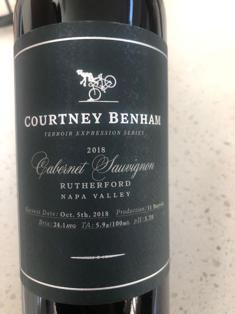 2018 Courtney Benham Cabernet Sauvignon Terroir Expression Series ...
