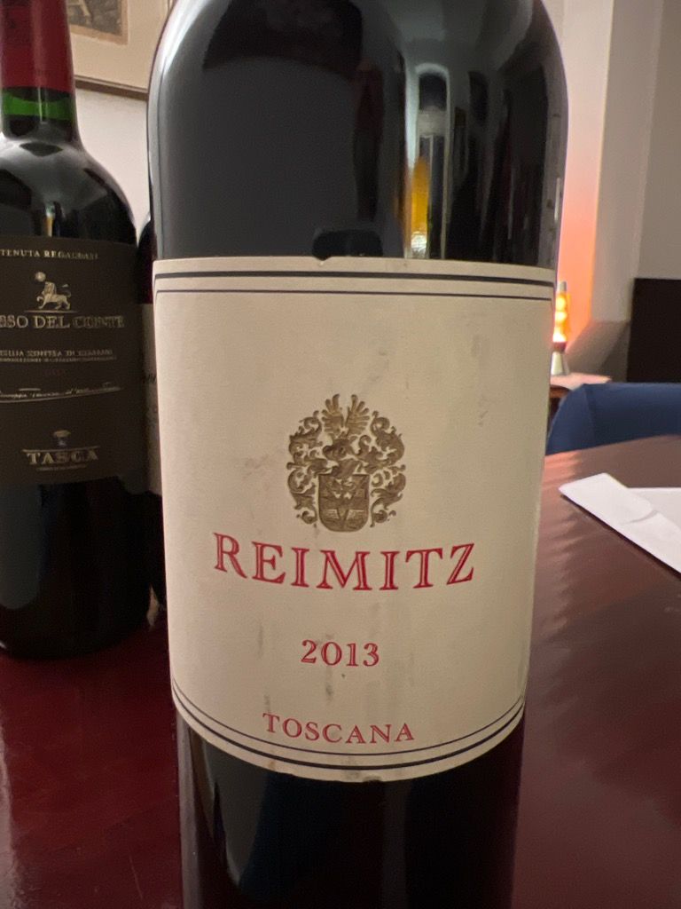 2013 Reimitz Rosso Toscana IGT, Italy, Tuscany, Toscana IGT - CellarTracker