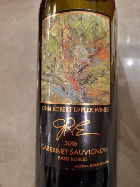 2016 John Robert Eppler (JRE Wines) Cabernet Sauvignon Paso Robles, USA ...