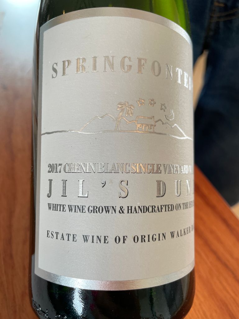 2018 Springfontein Chenin Blanc Jil's Dune, South Africa, Cape South ...