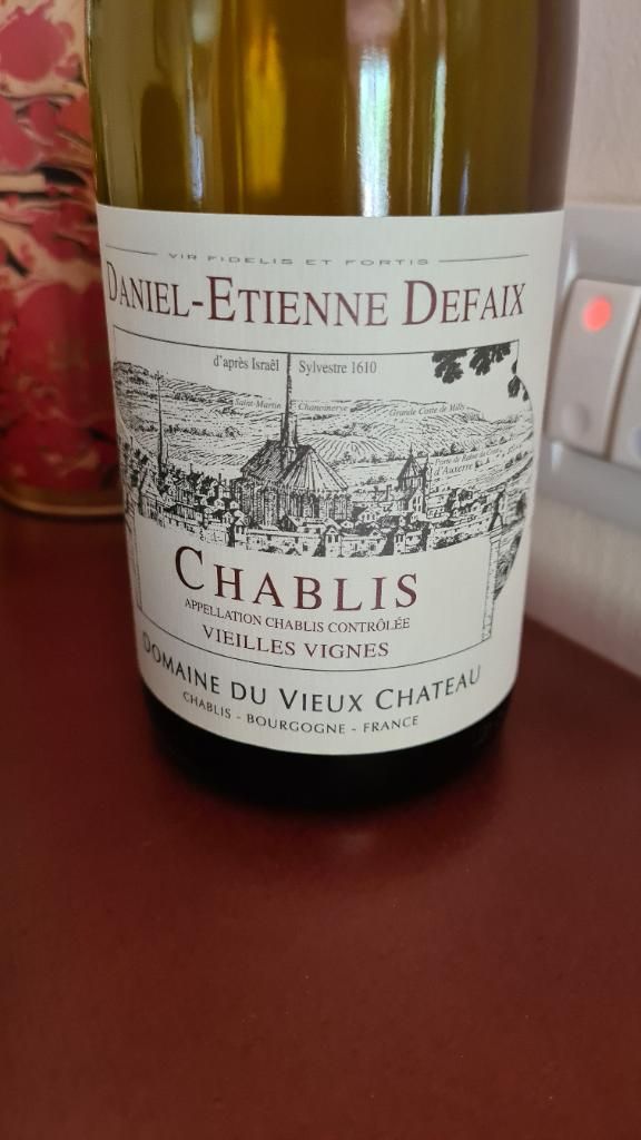 2020 Daniel-Etienne Defaix Chablis Vieilles Vignes du Vieux Chateau ...