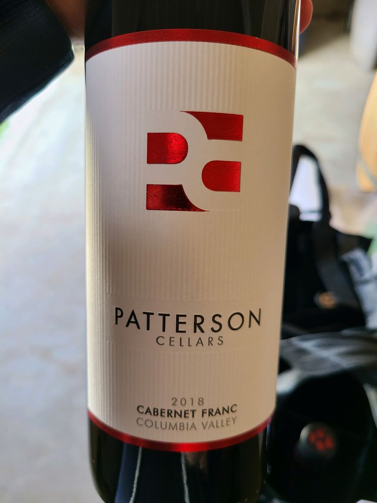 2019 Patterson Cellars Cabernet Franc Columbia Valley, USA, Washington ...