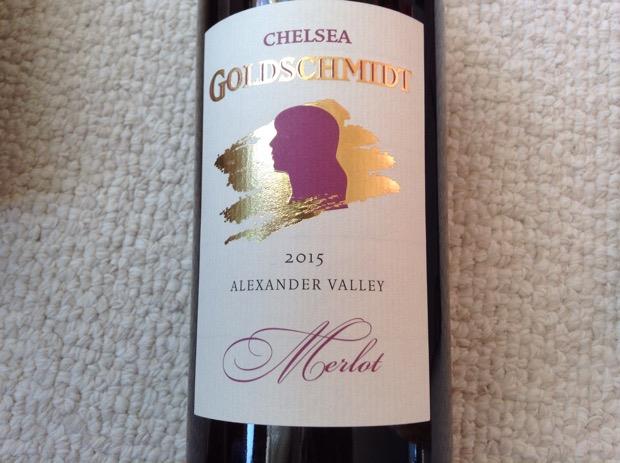 2016 Goldschmidt Vineyard Merlot Chelsea Goldschmidt Alexander Valley ...