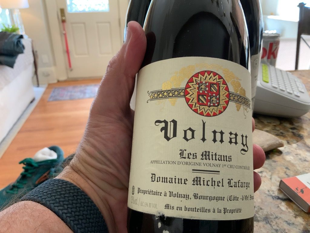 2017 Domaine Michel Lafarge Volnay 1er Cru Les Mitans, France, Burgundy ...