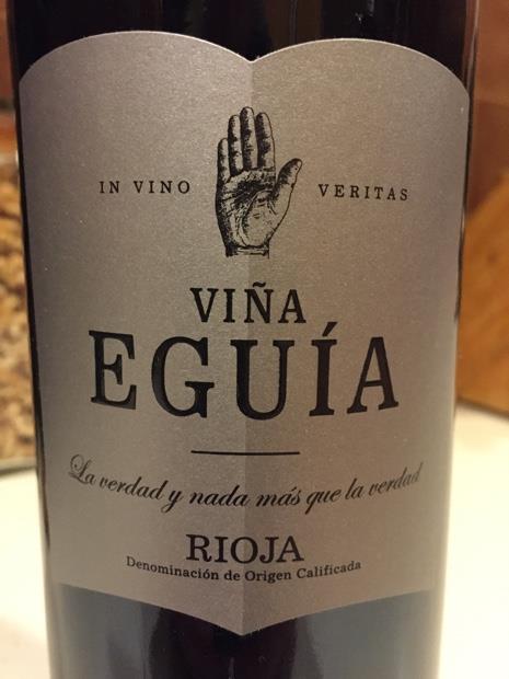 2009 Bodegas Eguía Rioja Vina Eguía, Spain, La Rioja, Rioja - CellarTracker