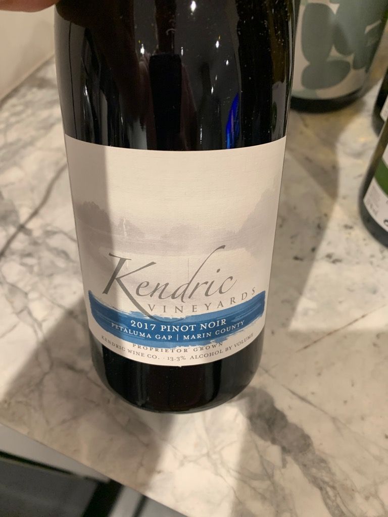 2016 Kendric Vineyards Rosé of Pinot Noir Petaluma Gap, USA, California ...
