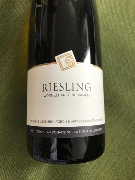 2012 Häremillen Riesling Grand Premier Cru Wormeldange Nussbaum ...