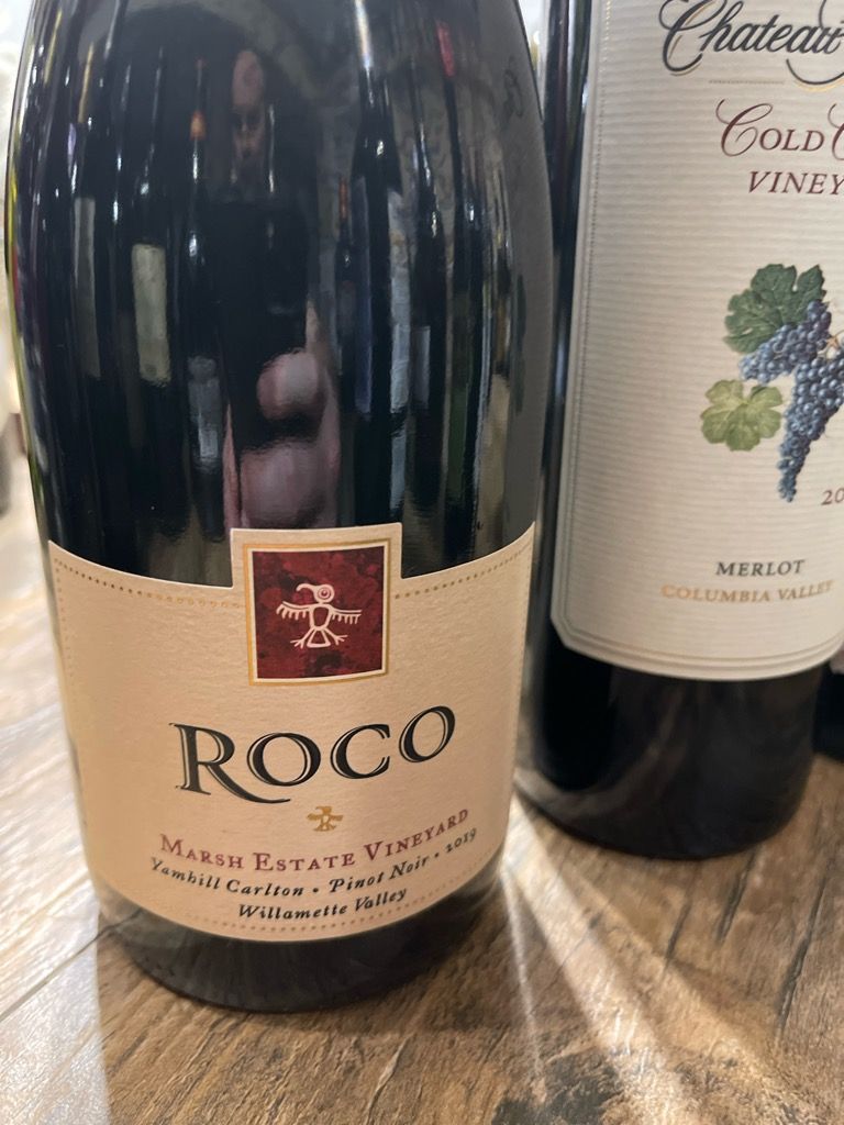 2019 Roco Pinot Noir Marsh Estate Vineyard, USA, Oregon, Willamette ...