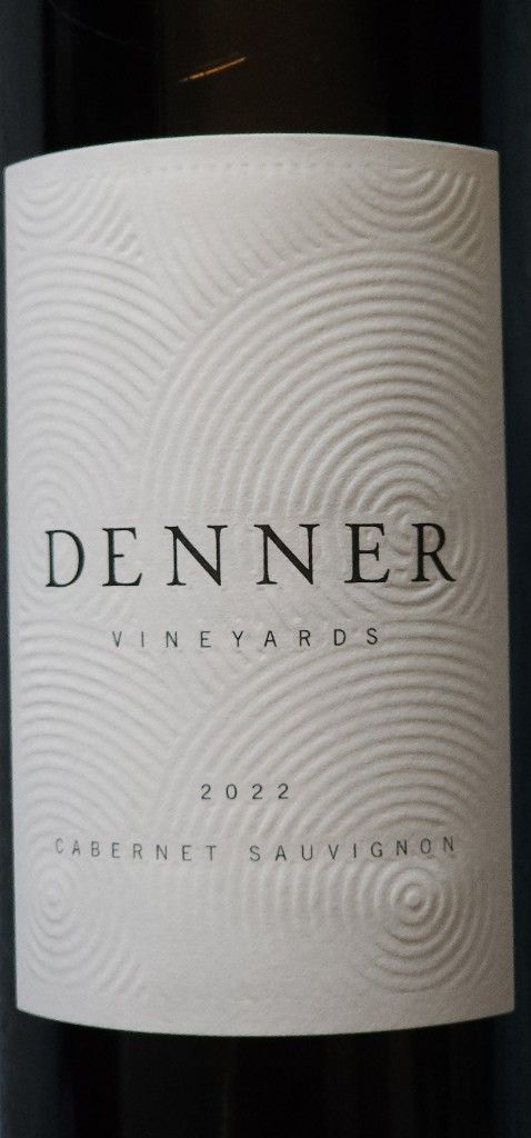 2022 Denner Cabernet Sauvignon, USA, California, Central Coast, Paso ...